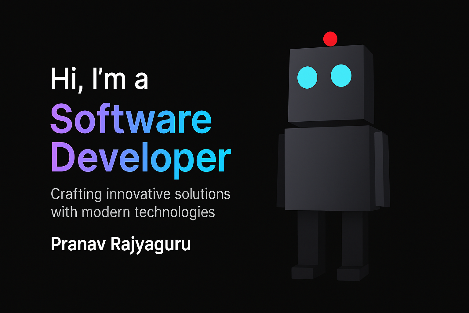 Pranav Rajyaguru | Software Engineer
